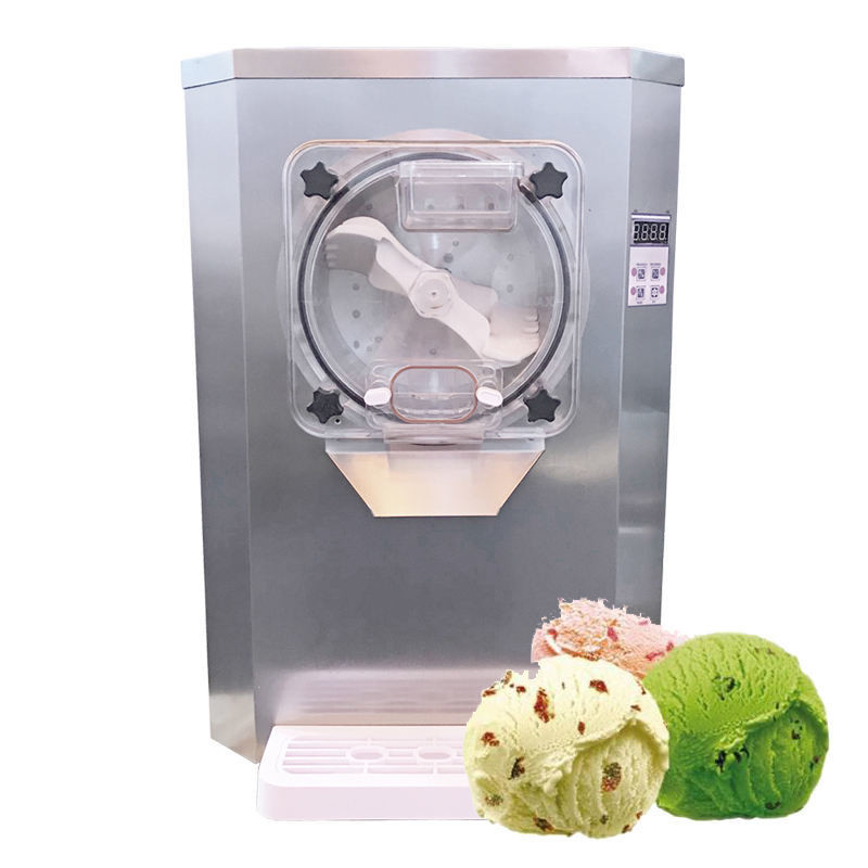 Table Top Batch Freezer One Touch Dispensing Gelato Machine Table Top ...